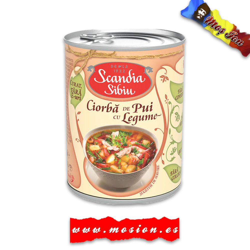 SCANDIA CIORBA DE PUI CU LEGUME 400 G - Mos Ion DISTRIBUIDOR PRODUCTOS ...
