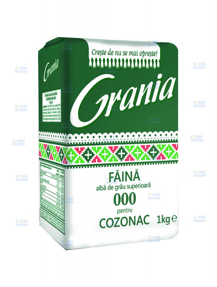 FAINA PENTRU COZONACI GRANIA 1 KG - Mos Ion DISTRIBUIDOR PRODUCTOS RUMANOS
