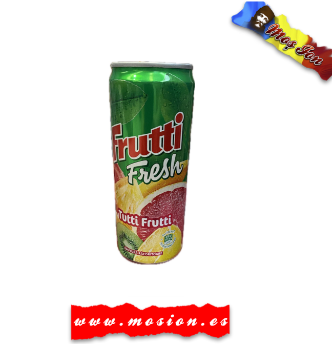 FRUTTI FRESH TUTTI FRUTTI 0,33 - Mos Ion DISTRIBUIDOR PRODUCTOS RUMANOS